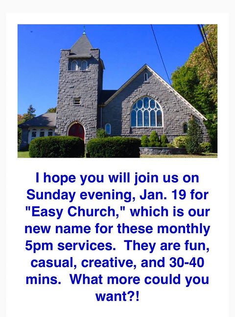 “Easy Church” 5PM Service - Trumbull Congregational Church